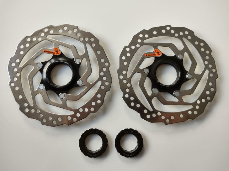 Prodám: Kotouče Shimano SM-RT10, 160 mm - bazar - Bike-forum.cz