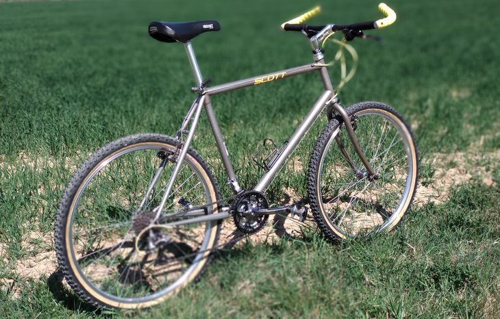 Retro Scott - další úpravy - Fotky - Bike-forum.cz