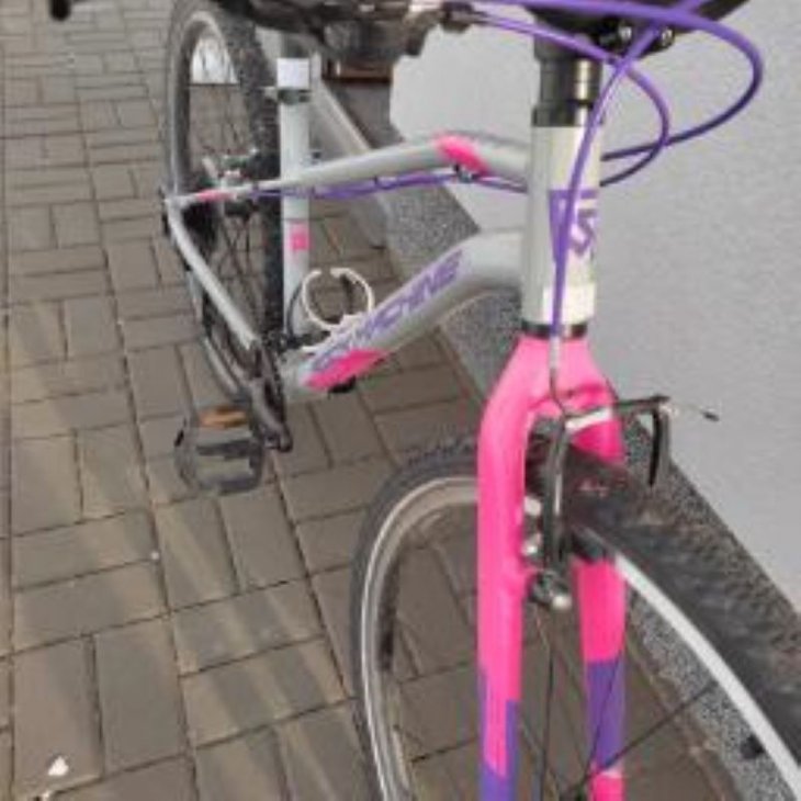 Rock Machine Thunder 26 gloss grey/pink/violet 2022 - Fotky - Bike-forum.cz